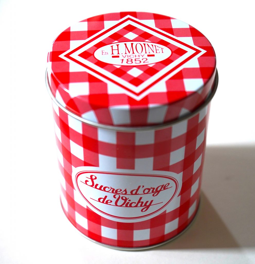 Boîte Carreaux Rouge Sucres d'orge | Confiserie Moinet